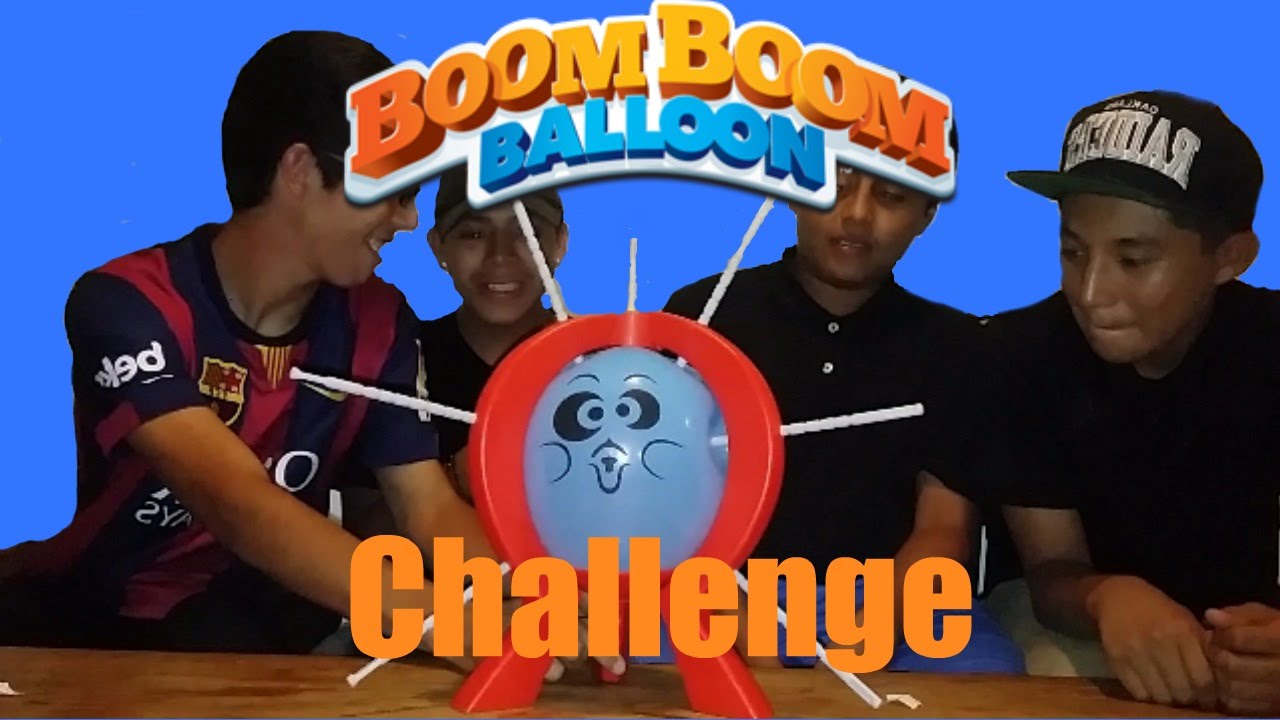 Epic BOOM BOOM Balloon Challenge!!!! - YouTube