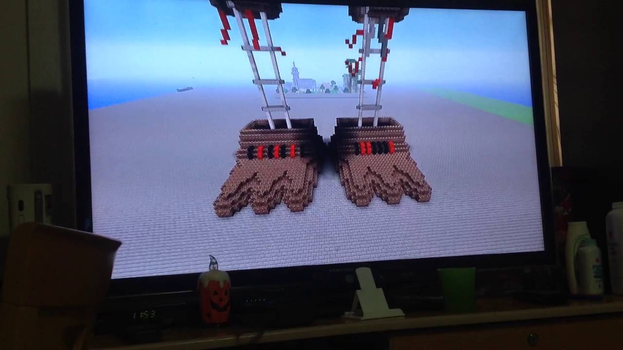 Minecraft build showcase fnaf TJOC.R ignited freddy - YouTube