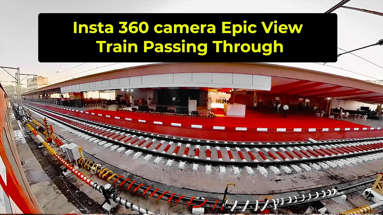 Morning Epic View of Train | train ka subha ka nasajara 360 camera ke ...