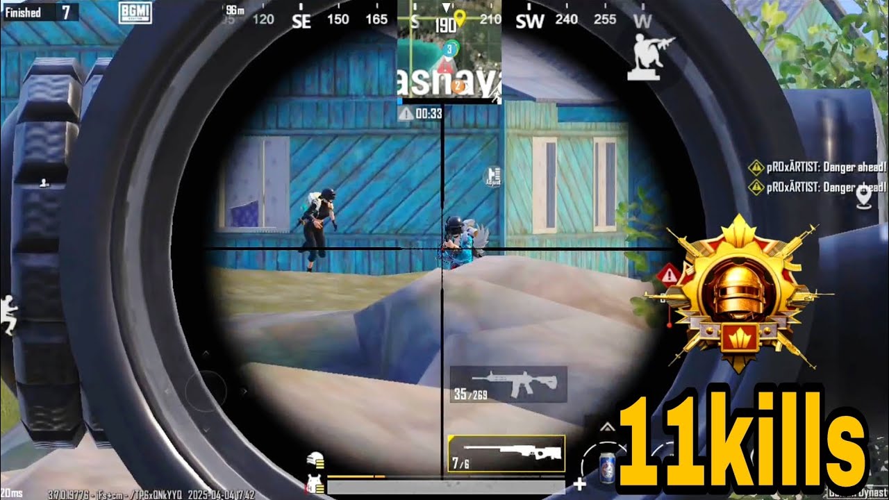 @PAINGAMINGYTT Awm+m416 chicken dinner - YouTube