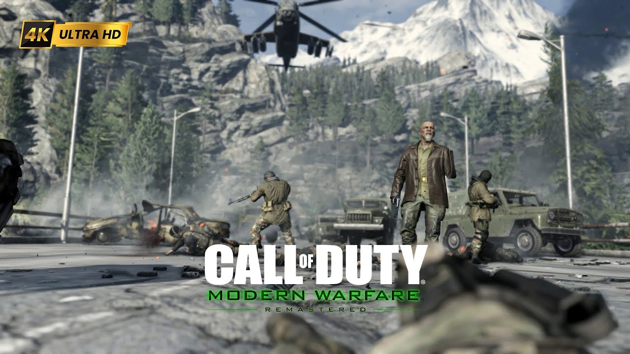 Game Over｜Call of Duty: Modern Warfare Remastered｜4K UHD - YouTube