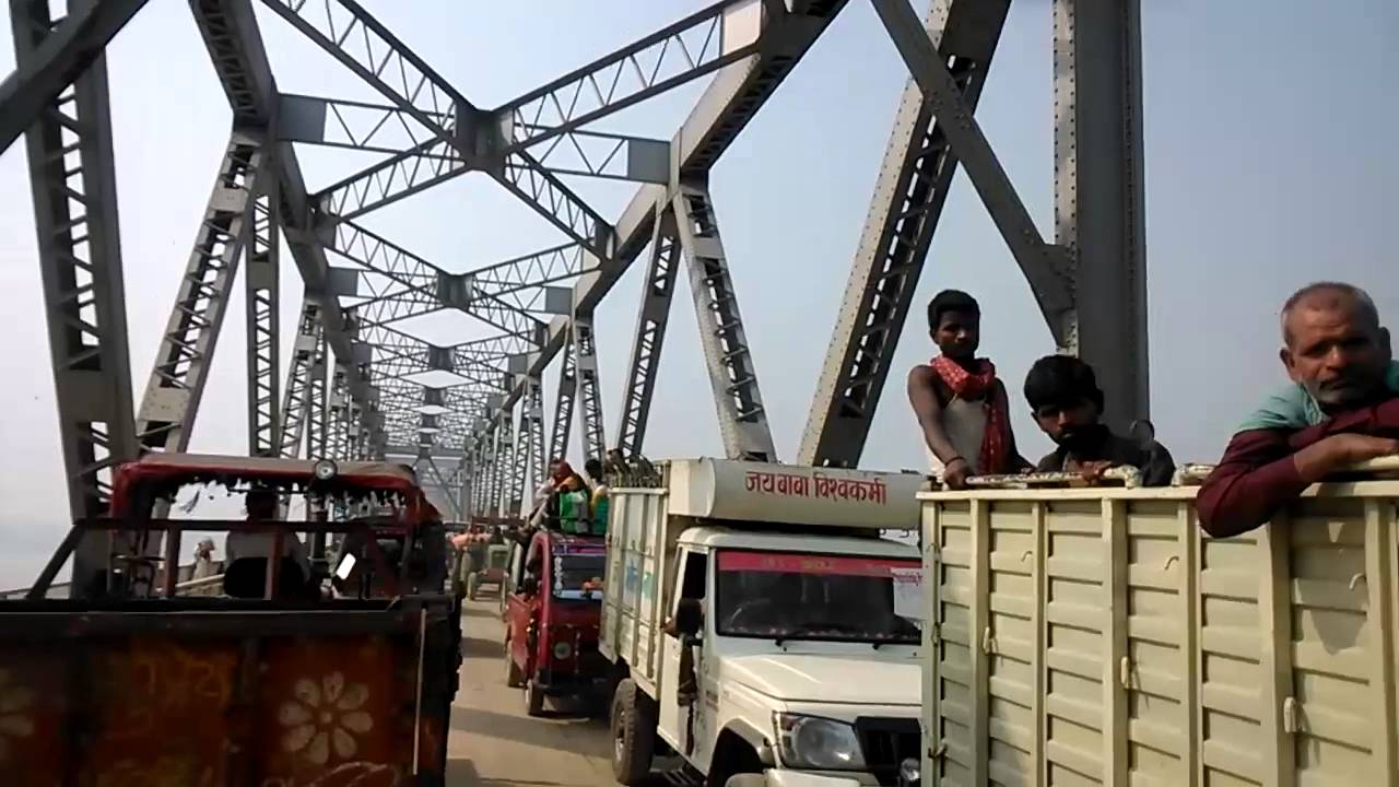 Bihar Rajendra Bridge (Pul) in Danger Situation Full Journey - YouTube