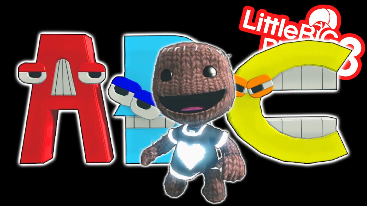 Alphabet Lore - All Letters A-Z - LittleBigPlanet 3 PS5 Gameplay ...