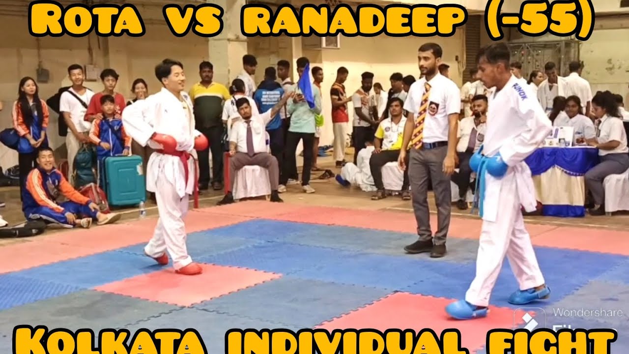 Rota(arunachal )vs ranadeep(wb)-55 medals round / Kolkata individual ...
