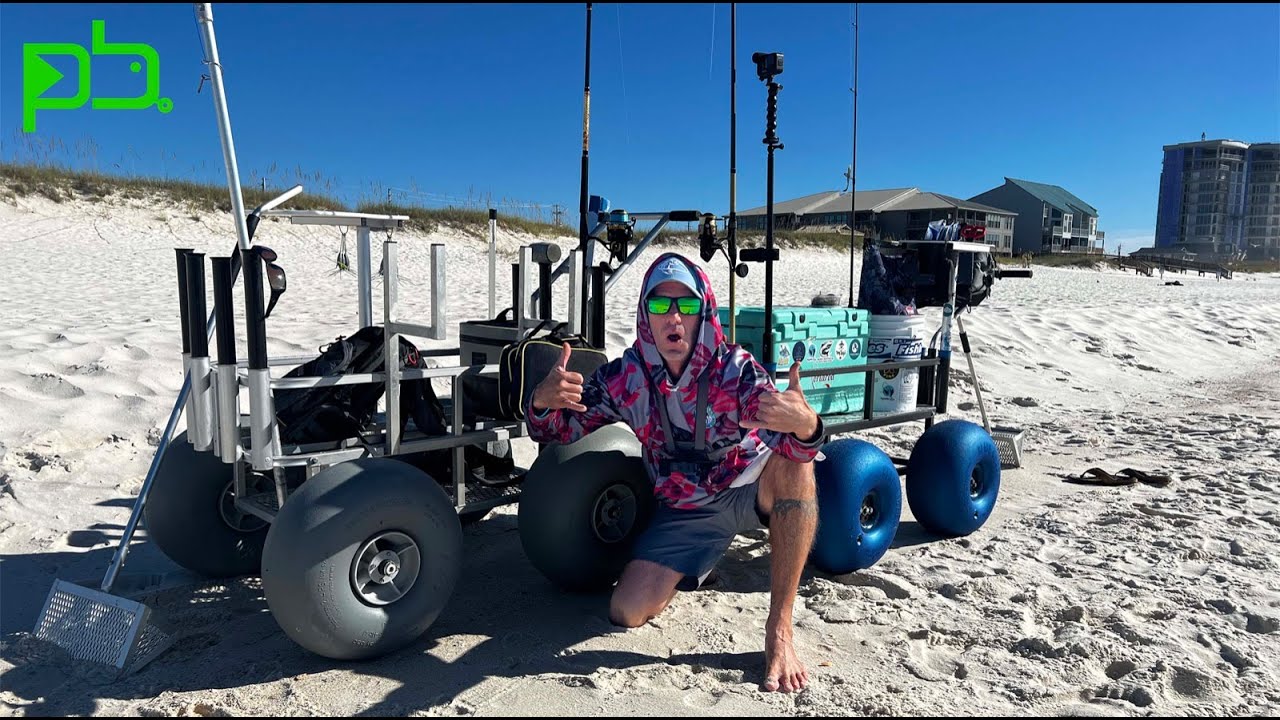 Surf Fishing Right Before a MAJOR HURRICANE Makes LANDFALL! Fishing ...