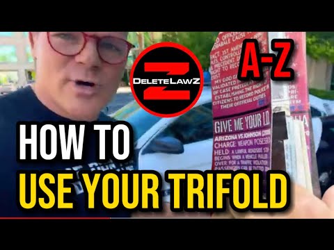 From A-Z, How to use the Trifold, with Examples - YouTube