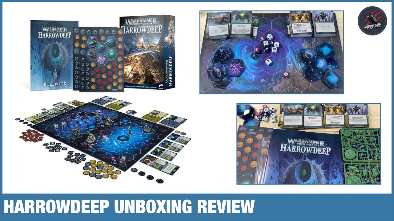 HARROWDEEP UNBOXING REVIEW - Warhammer Underworlds Season 5 - Stormcast ...