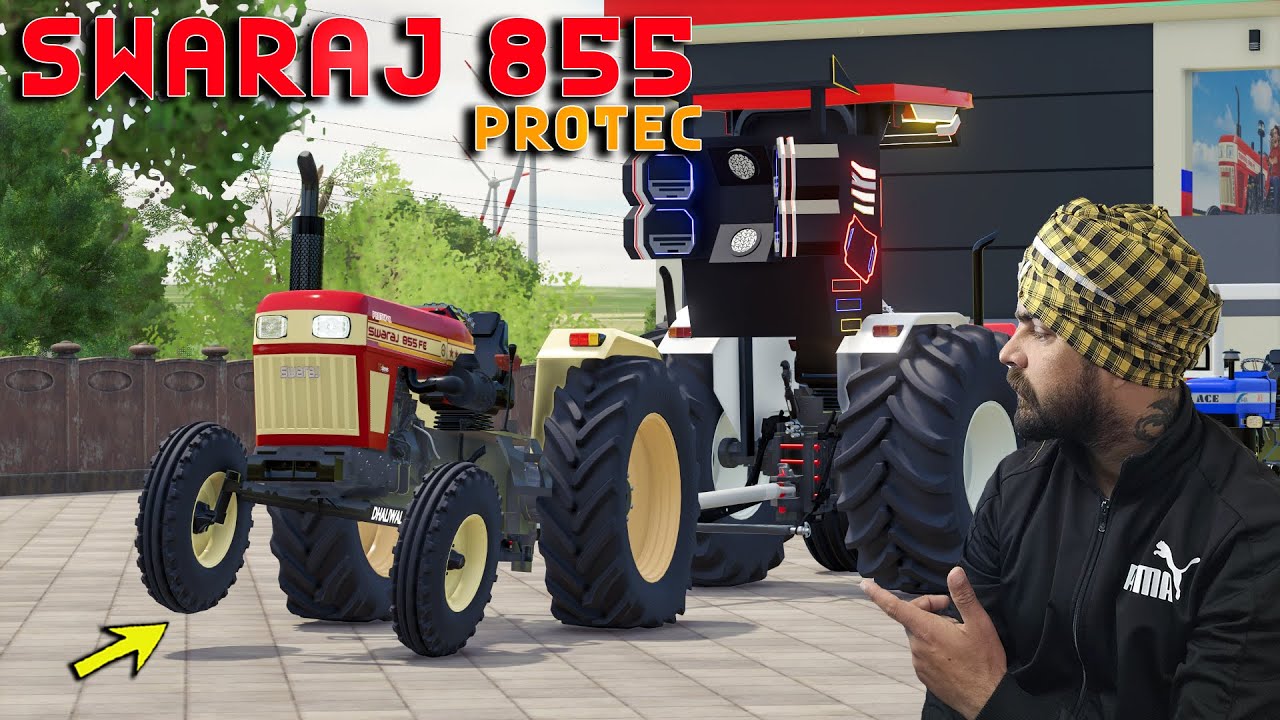 Finally Swaraj 855 Protek Le Liya ️| Punjab Map #7 | Dhaliwalgaming ...