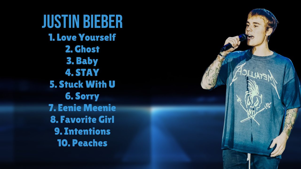 Justin Bieber-Latest chart-toppers of 2024-Best of the Best Playlist ...