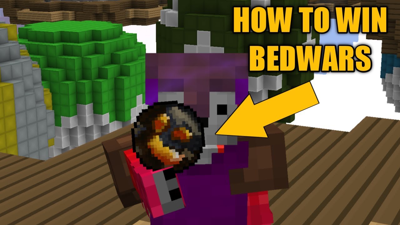 HOW TO WIN BEDWARS BY FLYING WITH FIREBALL - Minecraft (Hypixel) - YouTube