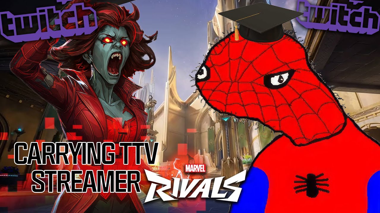 Ragebait Spider-Man CARRIES Twitch Streamer and MAKES ALL DPS RAGEQUIT ...