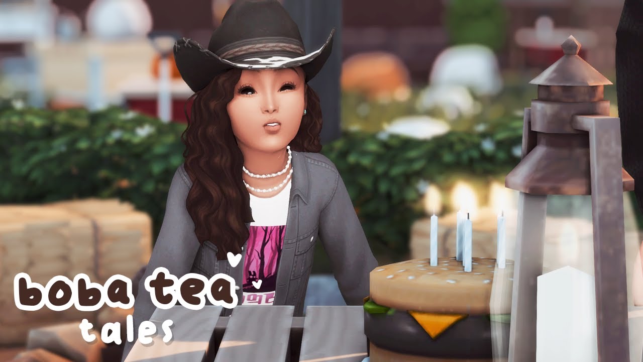 celebrating indie's & violet's bday!! // the sims 4 - boba tea tales ...