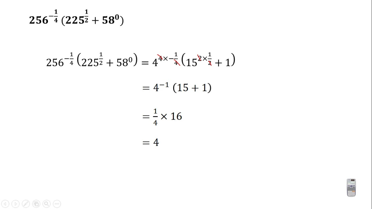 6 Properties of Indices - YouTube