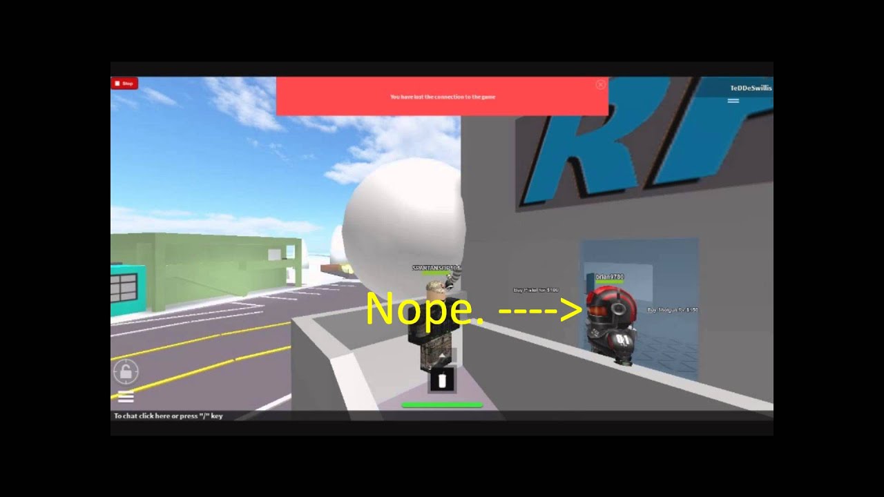 What happens to me when I disconnected in Roblox (1) - YouTube