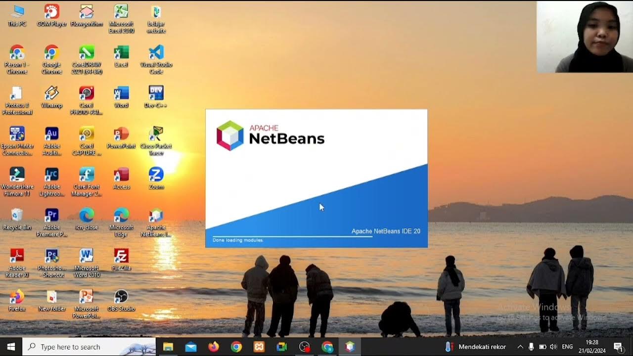 RINA ASMI 2213025015 | INSTALASI JDK DAN NETBEANS | MEMBUAT PROGRAM, COMPILER, RUN - YouTube