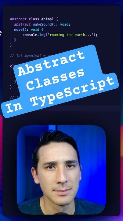 Abstract Classes In Typescript Typescript Typescripttutorial Coding Programming Youtube