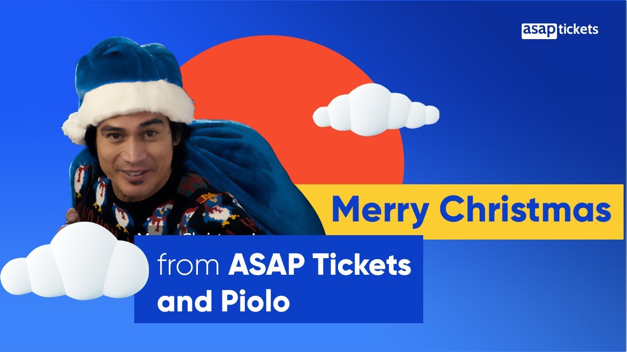 Merry Christmas from ASAP Tickets and Piolo - YouTube