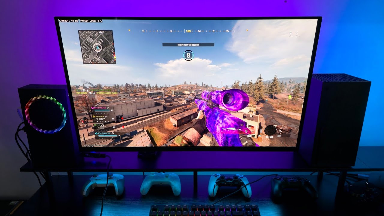 Xbox Series S 120FPS on 4K OLED Monitor - Call Of Duty: Warzone - YouTube