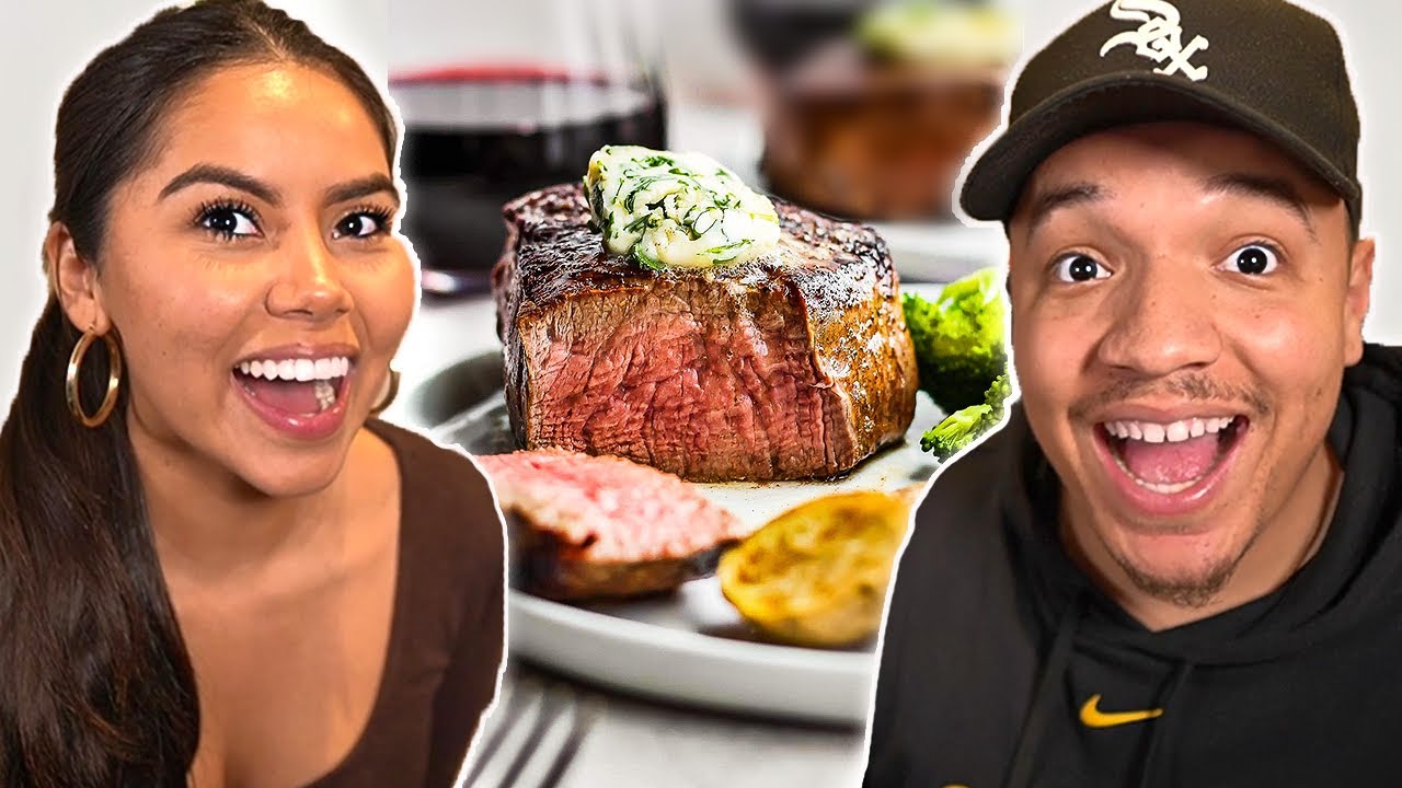 Who Can Cook The Best MEAL?! *GIRLFRIEND FOOD COOK OFF CHALLENGE* - YouTube