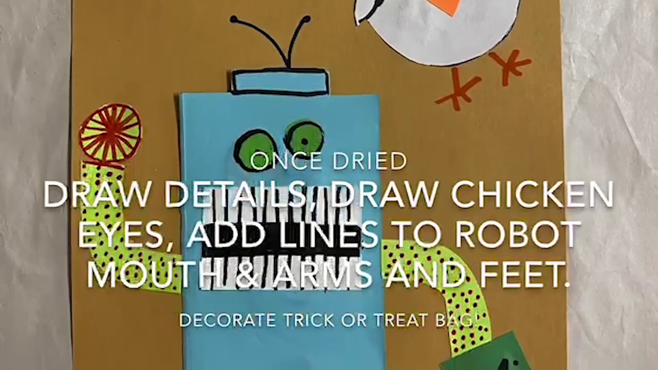 Book Craft: “EEK! Halloween!” - YouTube