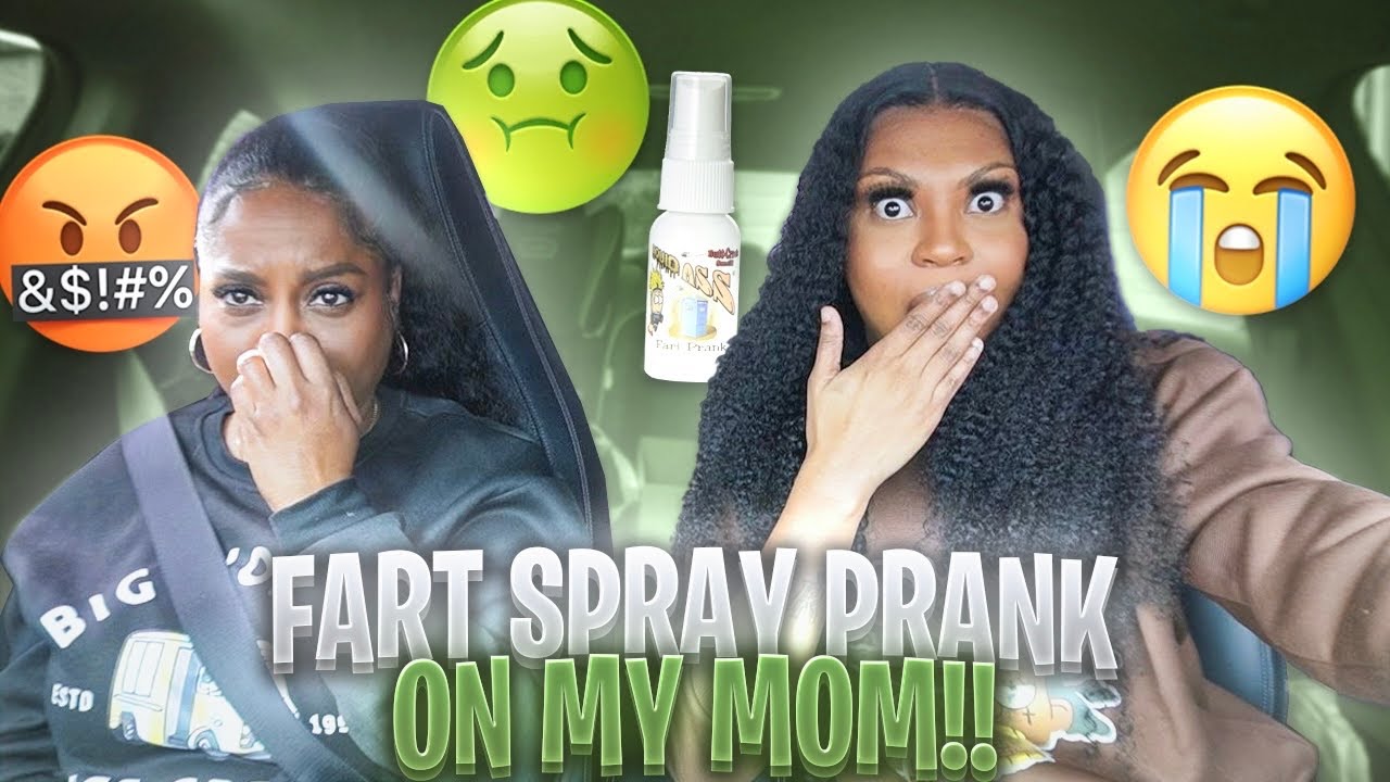 FART SPRAY PRANK ON MY MOM! MUSTWATCH + **SUPER FUNNY** 😂 - YouTube