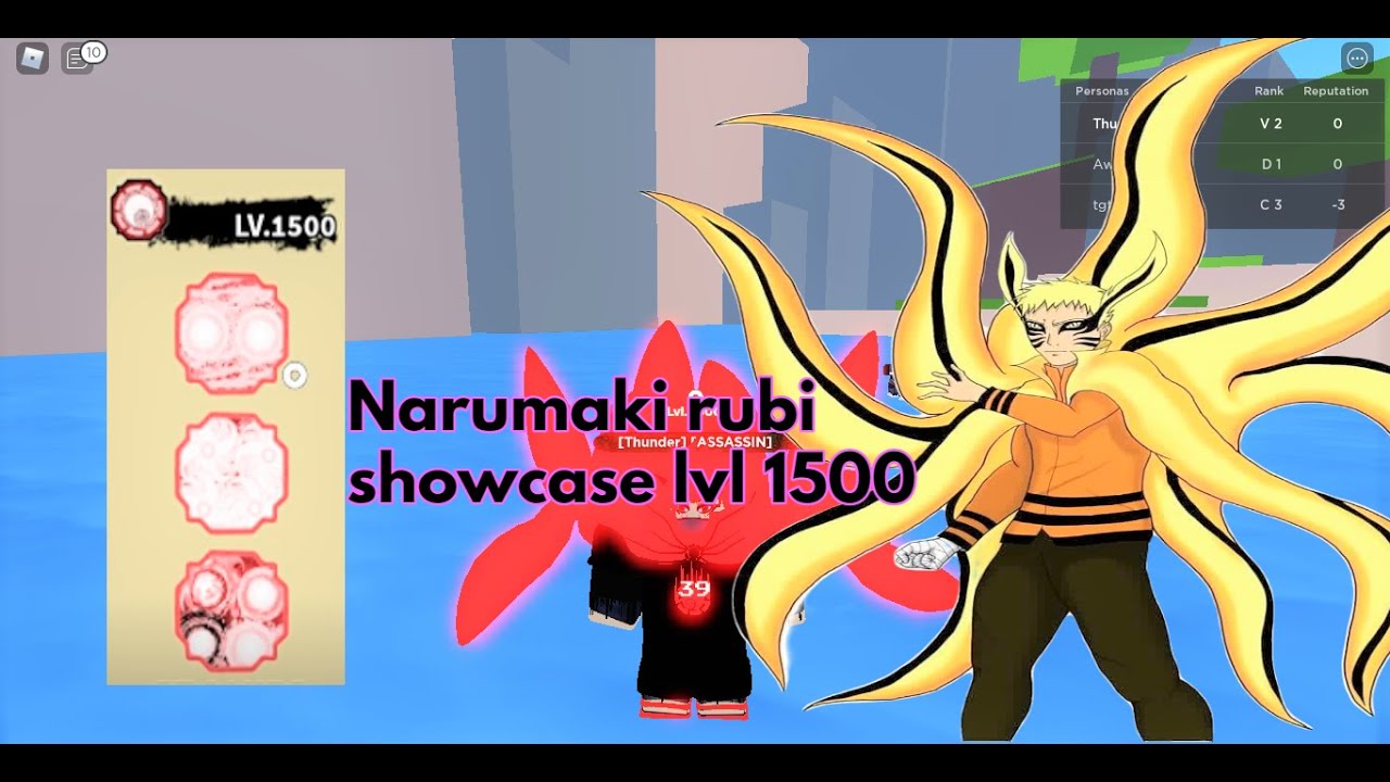 este bloodline es una joya narumaki rubi showcase shindo life 🐸roblox ...