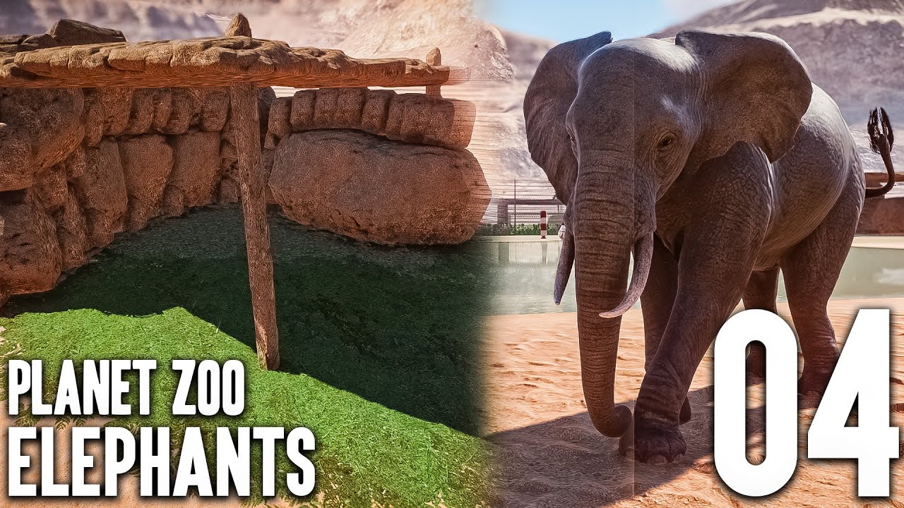 Building the Ultimate Elephant Habitat in Planet Zoo Gameplay 04 - YouTube