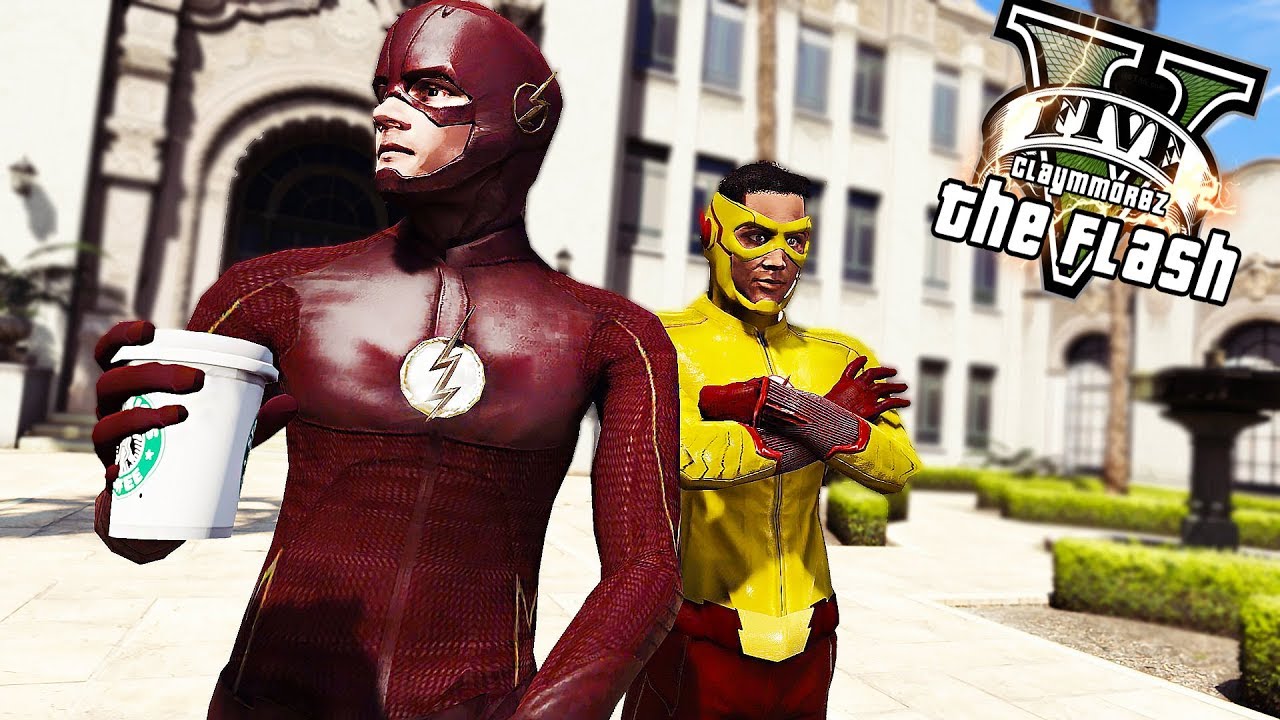 The Flash Roleplay with Scenario! And 4x05 Review (GTA 5 Flash Mod ...