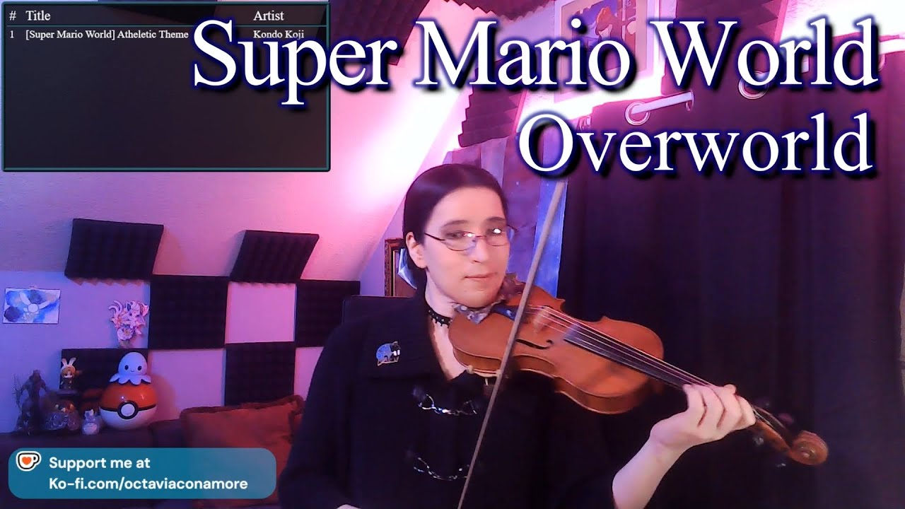 Super Mario World - Overworld [Solo Violin Cover] - YouTube