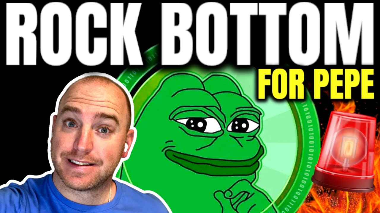 Pepe Coin Reached Rock Bottom? Pepe News Today! - YouTube