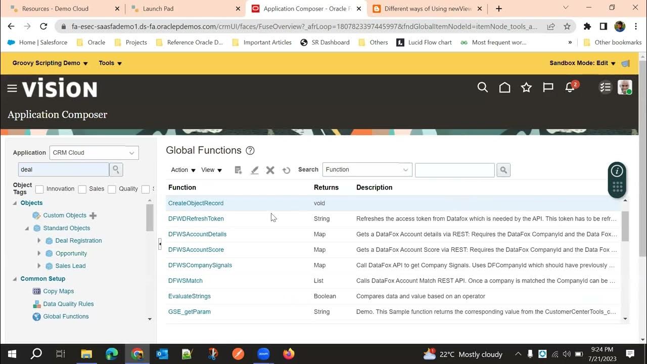 12 - Global Functions in Oracle Fusion Cloud Groovy - YouTube