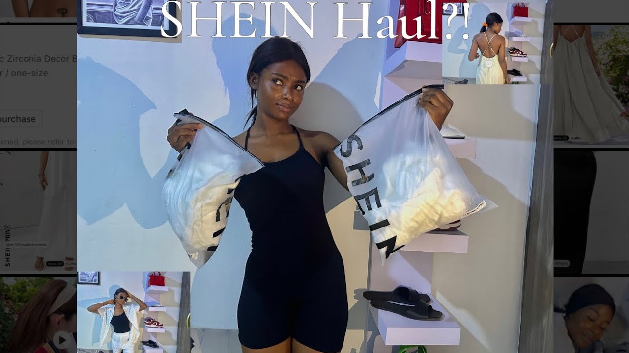 The Economy shouted and I shouted back!😌😂 . 🛍️SHEIN haul who this? 🛍️ ...
