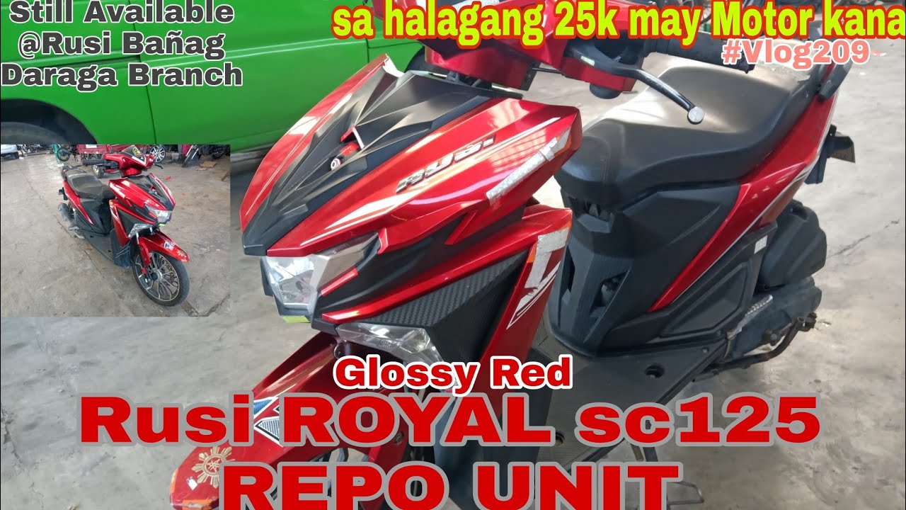 RUSI Motor na Repo Unit pero Good Running Condition Try nyo ito ...