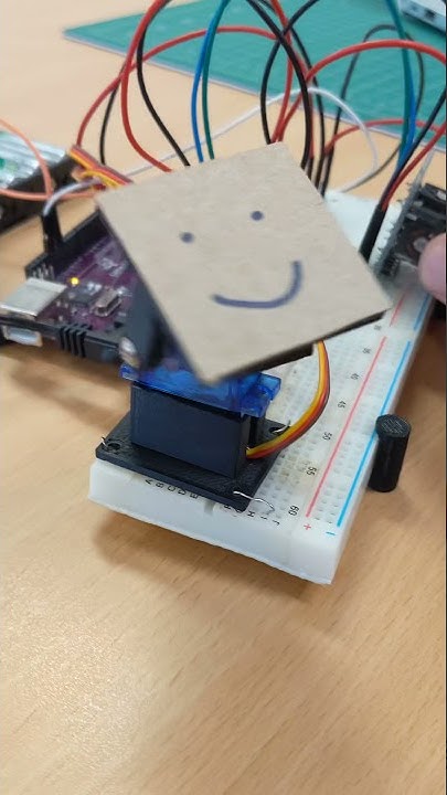 3D printed microservo Arduino robot - YouTube