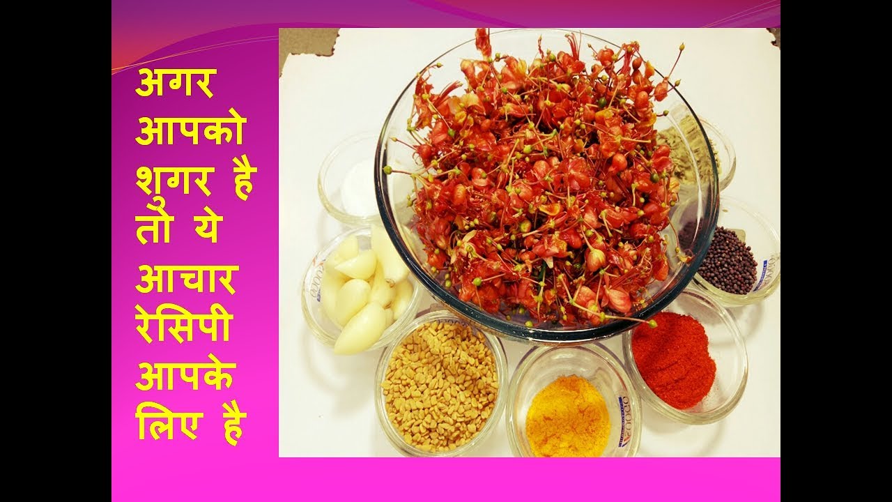 INDIAN UNKNOWN AACHAR RECIPE || DIABETES CONTROL RECIPE || NEW ...