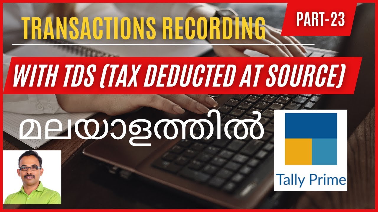 Tally Prime/ Lesson-23/Transactions recording with TDS - YouTube