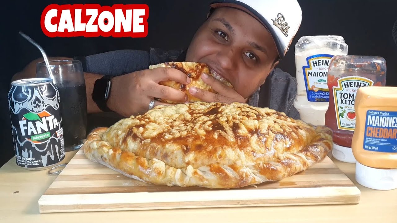 MUKBANG CALZONE GIGANTE | LUCAS ASMR - YouTube