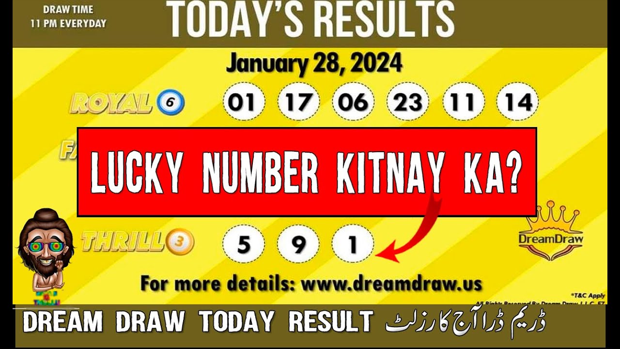 Dream Draw Today Results 28-01-2024 | Dream Draw Ki Tickets Online ...
