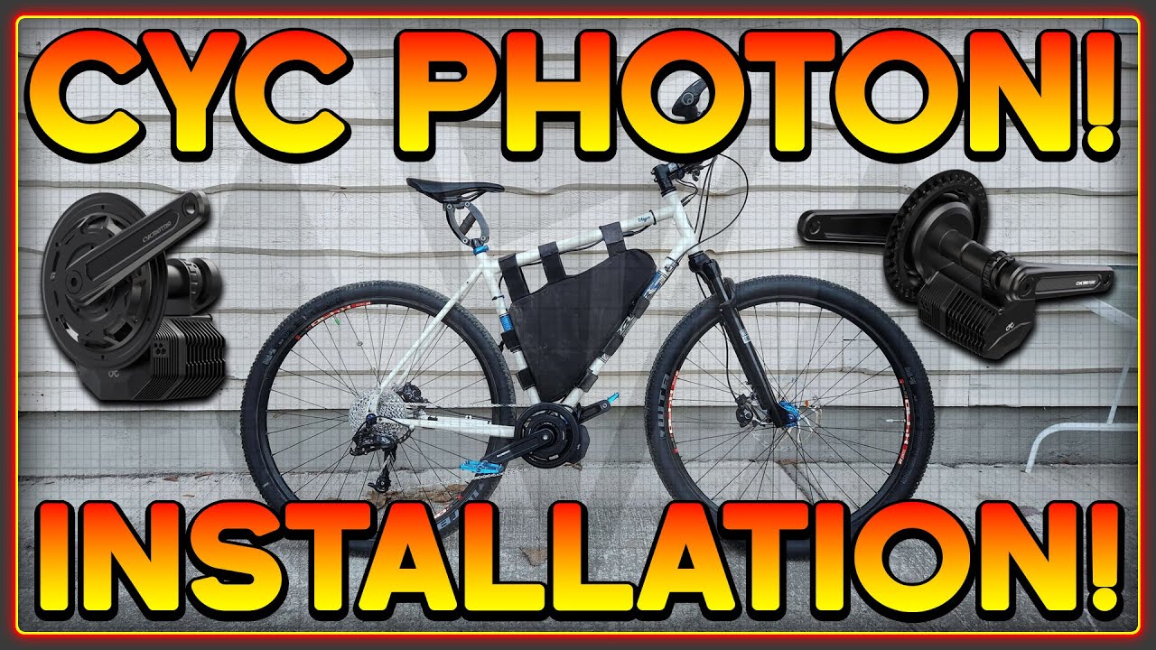 CYC Photon Ebike Motor Full Installation, Tips and Tricks - YouTube