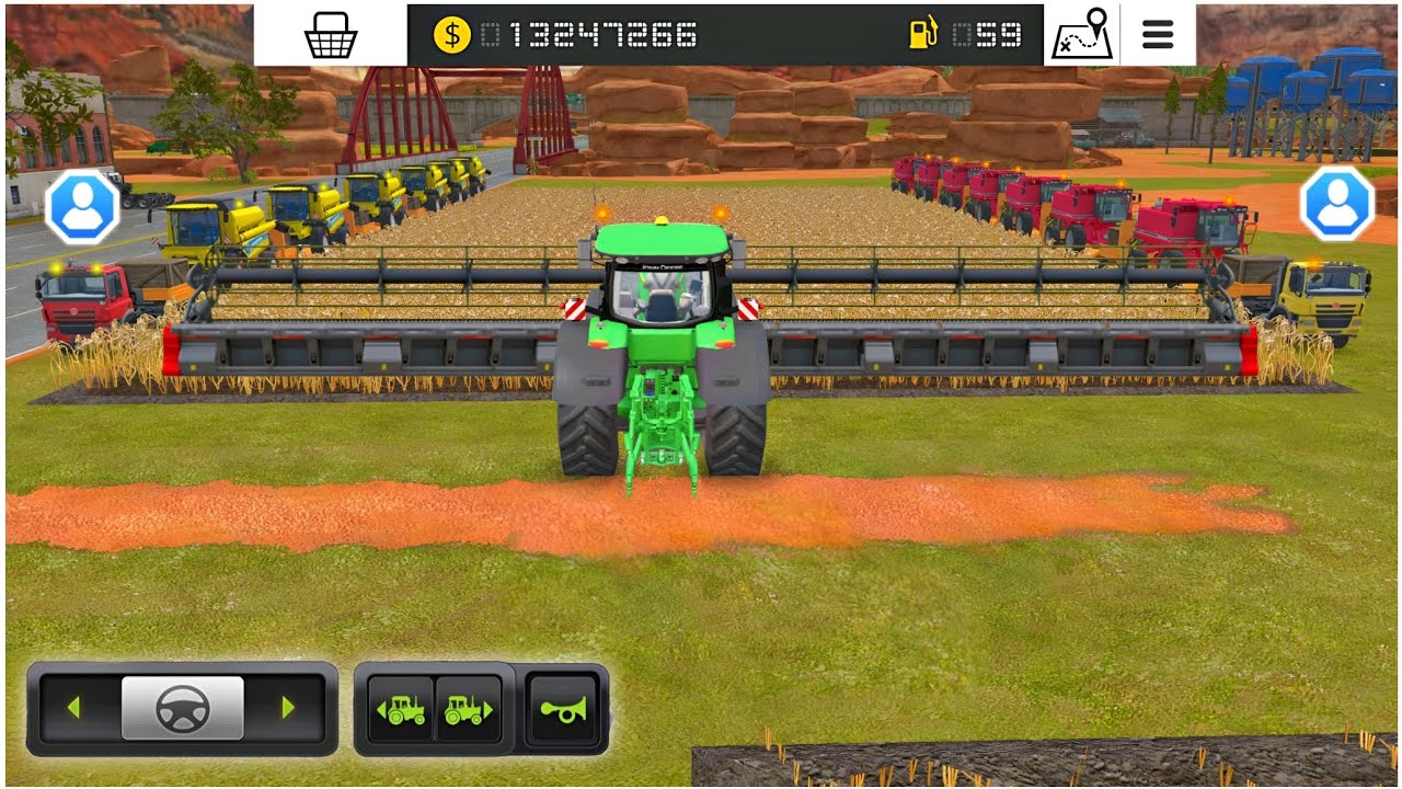 Fs 18 Transporting Case And New Holland Harvesters & Harvest Wheats ...