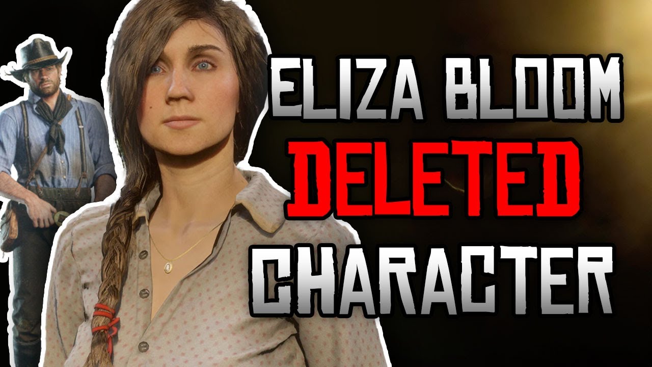 Eliza Bloom - Arthur's DELETED Love Interest. Red Dead Redemption 2 Cut ...