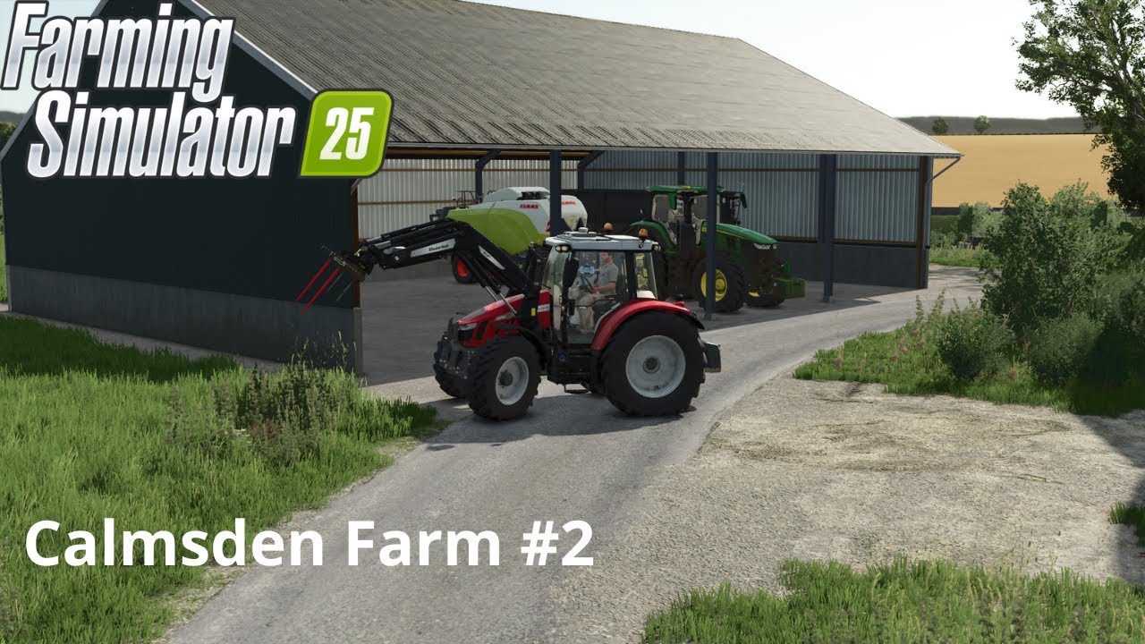 BUILDING A NEW SHED IN CALMSDEN FARM#2 |FS25 - YouTube