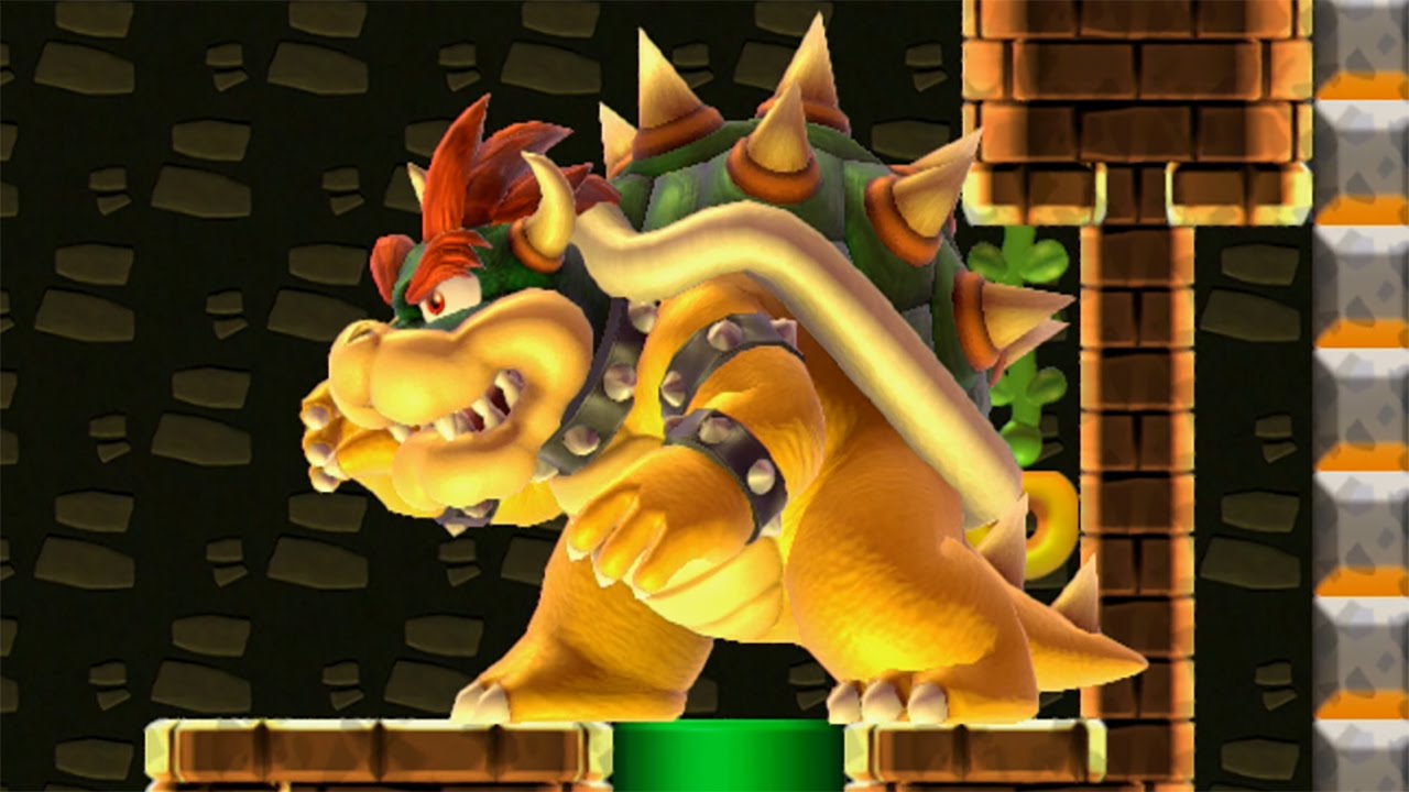 Super Mario Maker - Infiltrate Bowser's Throne Room (GameXplain Stage ...