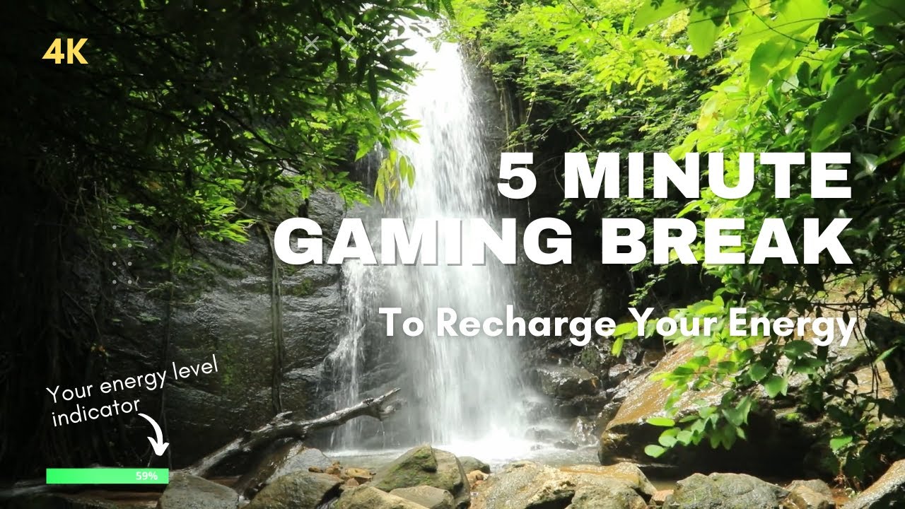 Improve Gaming Performance - Take a 5 min Waterfall Therapy Break to ...