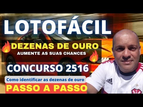 LOTOFÁCIL CONCURSO 2516 PALPITE PARA DEZENAS MAIS SORTEADAS