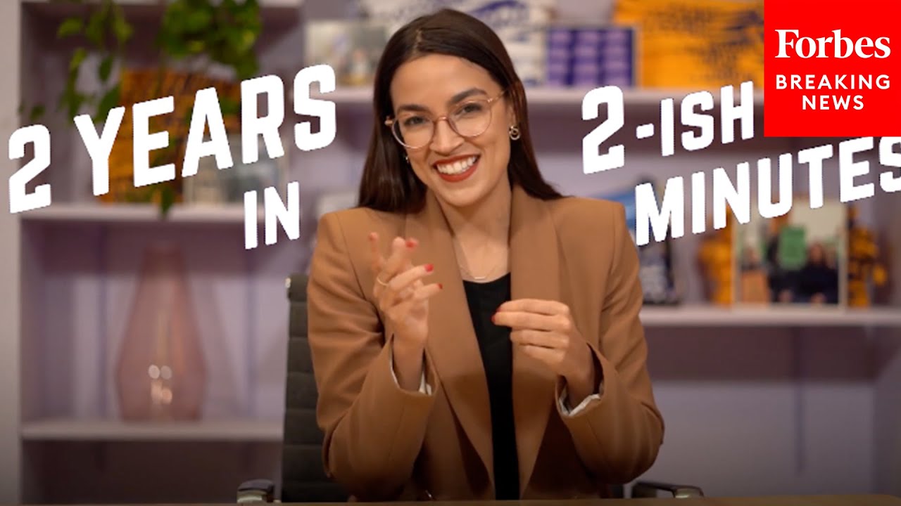 AOC touts first term achievements, including writing Green New Deal ...