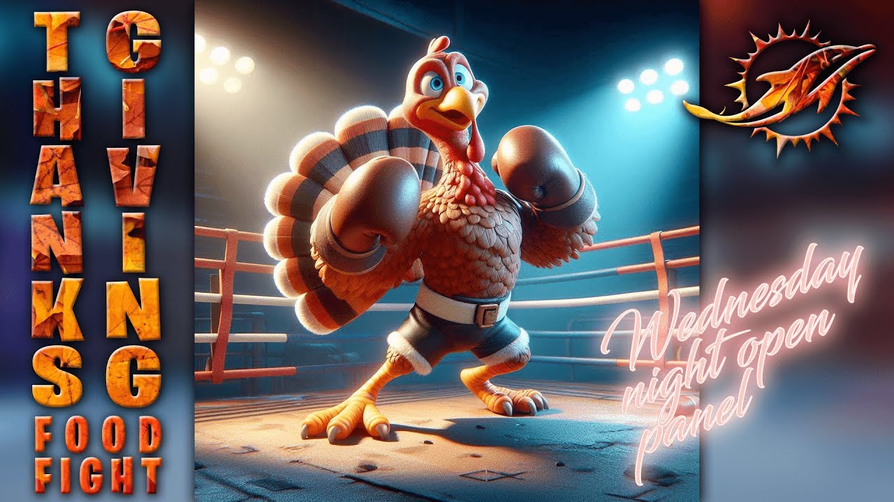 T.F.T.G Drive time Thanksgiving Food Fight. Pass the stuffing open ...