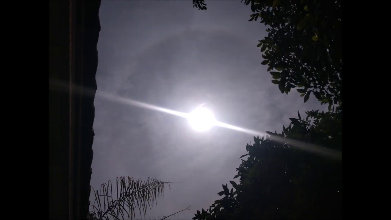 Fake Sun? Rainbow Orb? - YouTube