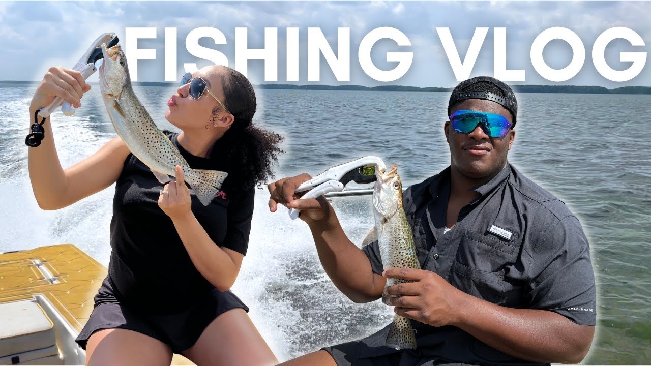 FISHING DATE VLOG WITH HUBBY | INSHORE SALT WATER FISHING CHARTER IN ...
