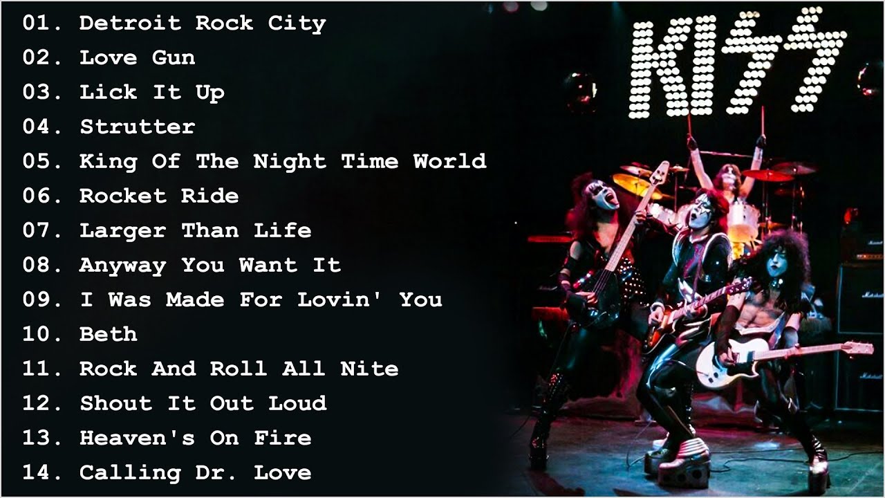 KISS Best Song Playlist | KISS Greatest Hits Full Album - YouTube